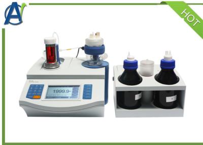 China Touch Screen Volumetric Karl Fischer Tester With Measuring Range 0.1mg~250mg for sale