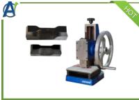 China Manual Dumbbell Shape Die Sample Cutter with Two Standard Dies for sale