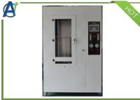 China IEC60332-1~2 Single Insulated Wire and Cable Vertical Combustion Tester (Rotor Flow Meter) for sale