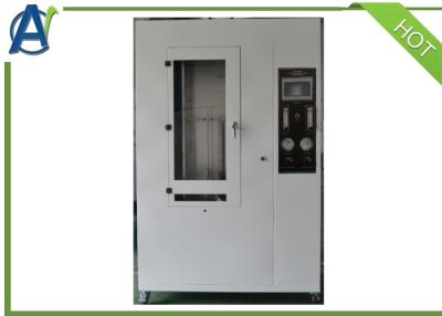China IEC60332-1~2 Single Insulated Wire and Cable Vertical Combustion Tester (Rotor Flow Meter) for sale