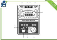 China 5KV 10KV Insulation Resistance Tester With LCD Display Inbuilt Battery for sale