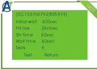 China ASTM D877 D1816 Test Instrument Insulation Oil Dielectric Strength Tester for sale