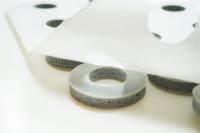China Flame Retardancy Auto Parts Flat Rubber Seal Ring Environmental Protection for sale