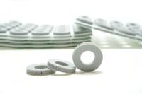 China Flame Retardancy Auto Parts Flat Rubber Seal Ring Environmental Protection for sale