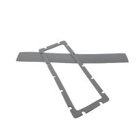 China Waterproof Silicone Rubber Foam Gasket For Electronics 60 - 90 Shore A 400% Elongation for sale
