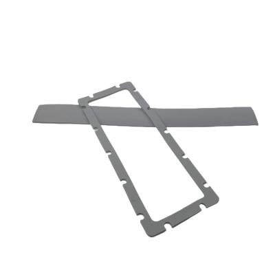 China Waterproof Silicone Rubber Foam Gasket For Electronics 60 - 90 Shore A 400% Elongation for sale