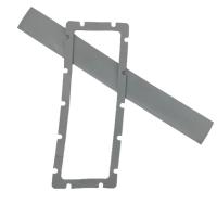China Extrusion Shaped Die Cutting Custom Silicone Gasket Smooth Surface for sale