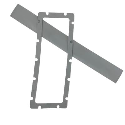 China Extrusion Shaped Die Cutting Custom Silicone Gasket Smooth Surface for sale