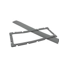 China Customization Battery Pack Gasket Flame Proof Rubber Foam Gasket for sale