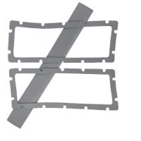 China customization Battery Interface Seal Silicone Sponge Rubber Gasket  cold resistance for sale
