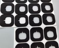 China Chemical Resistance Silicone Rubber Foam Gasket Tensile Strength 6mpa for sale