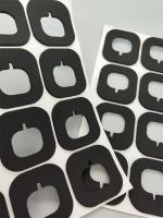 China Chemical Resistance Silicone Rubber Foam Gasket Tensile Strength 6mpa for sale