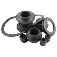 China Customized EPDM Rubber Sealing Buffer Grommet Rubber Damper Molded Silicone Rubber Parts for sale
