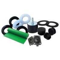 China Customized EPDM Rubber Sealing Buffer Grommet Rubber Damper Molded Silicone Rubber Parts for sale