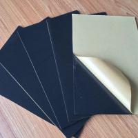 China Universal Closed Cell EPDM Foam Different Density Silicone Foam With Adhesive for sale