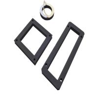 China Custom Adhesive Foam Anti Vibration EPDM NBR SBR NR Silicone Rubber Pad for sale
