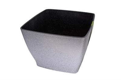 China Moistureproof Large Rectangular Bonsai Pot PP Plastic Rosemary Parsley Plant Pot for sale