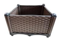 China PVC Plastic Fence Flower Pots for sale
