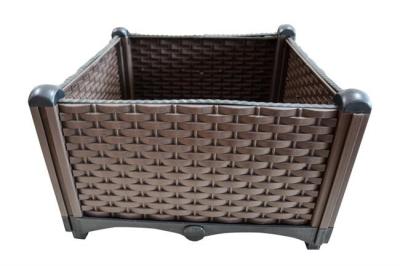 China PVC Plastic Fence Flower Pots for sale