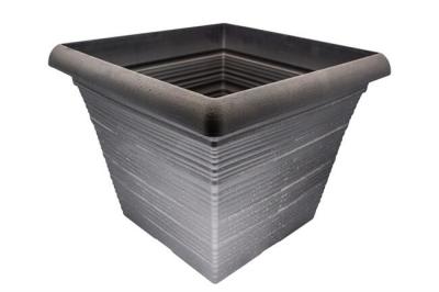 China FD Square Garden Plastic Plant Pots Decorative Flower Pots For Living Room for sale