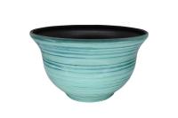 China 9.4 Gallons Hotel Flexible Plant Pots Lake Blue Vegetables Growing Pot for sale