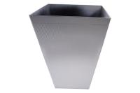 China Hotel 90cm Tall Plastic Planter Tall Cube Planter For Outdoor Decoration for sale