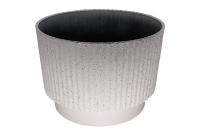 China Lightweight Sturdy 70cm Round Plastic Planters Extra Large Round Plant Pots for sale