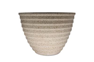 China Aging Resistant PP PS PVC Minimalist Flower Pot 0.5 Gallon Plastic Grow Pots for sale