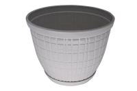 China Seamless Preservative Office Desk Plant Pots Living Room 4in Flower Pot for sale