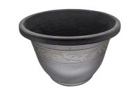 China PP Stylish Clivia Green Dill Traditional Flower Pot For Garden Lovers for sale
