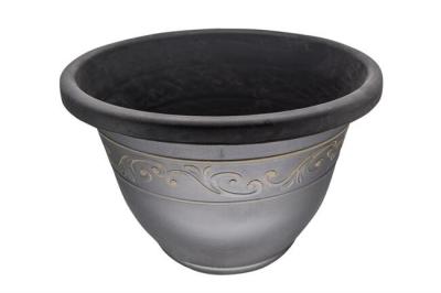 China PP Stylish Clivia Green Dill Traditional Flower Pot For Garden Lovers for sale
