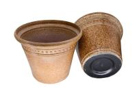 China H15.8CM Bedroom Elegant Indoor Decorative Plant Pots For Multiple Occasions for sale