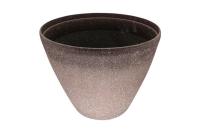 China Dia 12cm 8.5cm Decorating Plastic Flower Pots For Coffee Table for sale