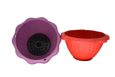 China Kitchen Multi Purpose Dia 100mm Plastic Plant Pots For Dahlias for sale