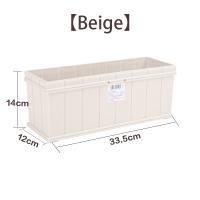 China Custom Logo Classic Fence Plant Pots Foldable Flower Boxes For Fences for sale