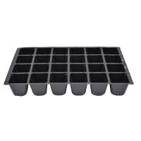 China Modern nontoxic Plastic Germination Trays PVC Seedling Tray 14''*8.7''*2'' for sale