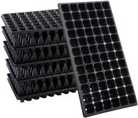 China 72 Holes Aging Resistant Plastic Seedling Trays HDPE PP Injection Moulded Seed Trays for sale