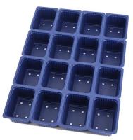 China Agricultural PS Plastic Seedling Trays Environmental Tomato Nursery Tray for sale