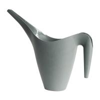 China Recyclable 1.8 Liter Gray Garden Plastic Watering Can For Plants for sale