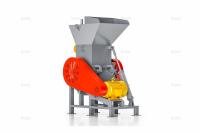 China Self Pressure Plastic Bottle Shredder Crusher 600x600mm Chamber 30kW Motor for sale
