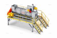 China 21kW PET Bottle Label Remover 380V 220V Industrial High Cleaning Performance 5000mm for sale