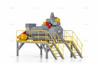 China 21kW PET Bottle Label Remover 380V 220V Industrial High Cleaning Performance 5000mm for sale