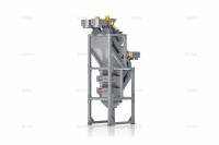China 8.8kW Zig Zag Air Separator 300-2000kg/H Precision Air Classifier For Plastic Recycling for sale