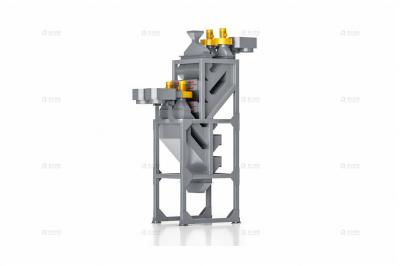 China 8.8kW Zig Zag Air Separator 300-2000kg/H Precision Air Classifier For Plastic Recycling for sale