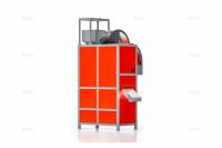 China 2.2kW Zig Zag Air Classifier 2000kg/H High Efficiency Plastic Flake Separator for sale