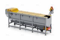 China Carbon Steel Float Sink Tank 7.5kw 500-2000kg/H High Precision Plastic Separation for sale