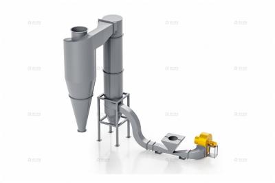 China 5.5kW Zig Zag Air Separator High Strength With Cylindrical Design for sale