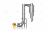 China 12kW Zig Zag Air Separator 650mm Cylindrical Drum for Plastic Label Removal for sale