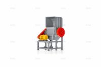 China Industrial Plastic Film Crusher Machine 90kW 3000kg/h Low Noise Shredder for sale