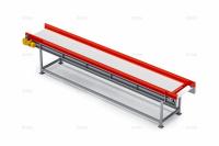 China PVC PU Plastic Conveyor Belt 3mm Thickness Hygienic Chemical Resistant for Industrial Use for sale